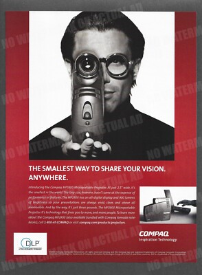 Compaq MP2800 Portable Projector 2001 Trade Print Magazine Ad Tech ...