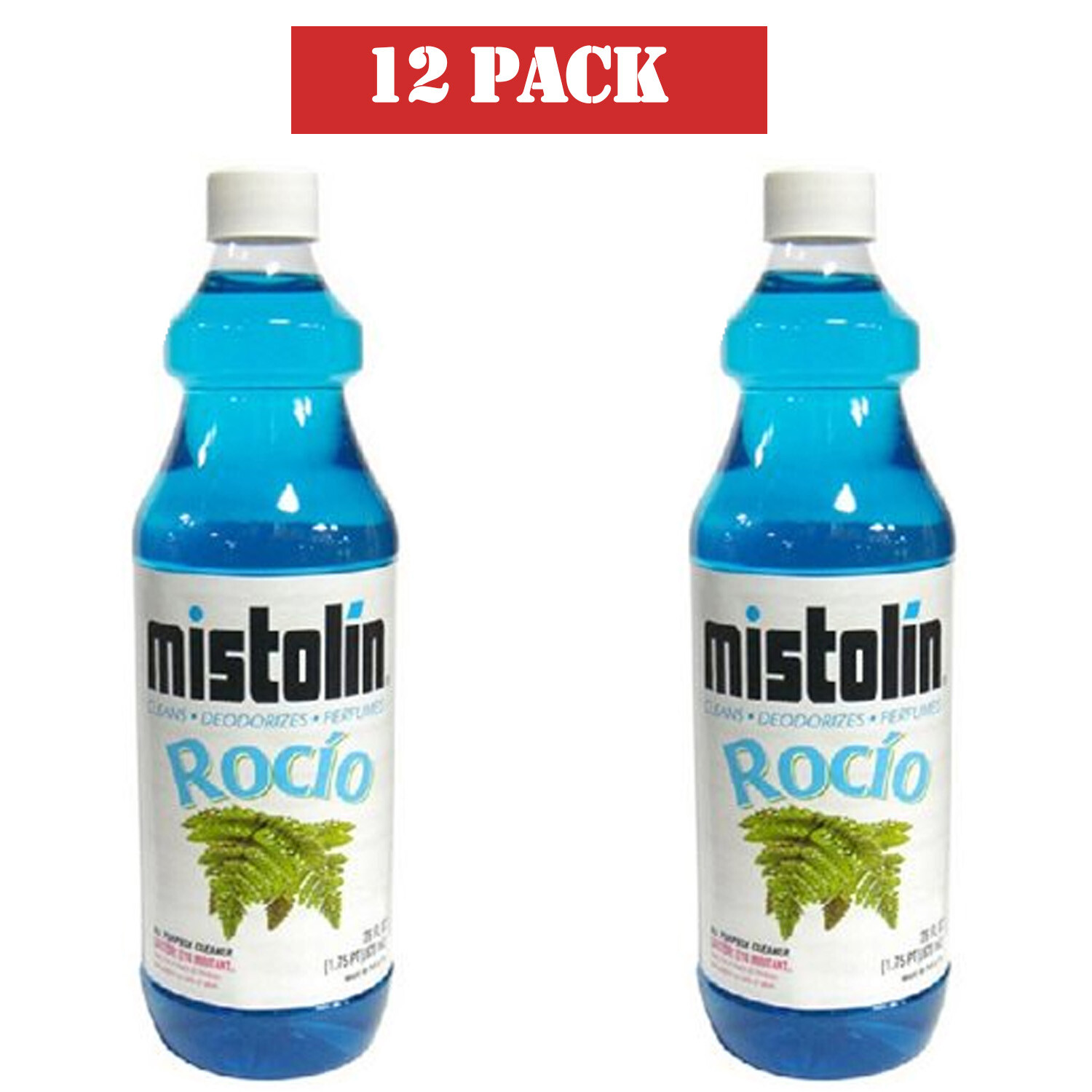 12 Pack Mistolin All Purpose Cleaning Solution Morning Mist (Rocio) 28 ...