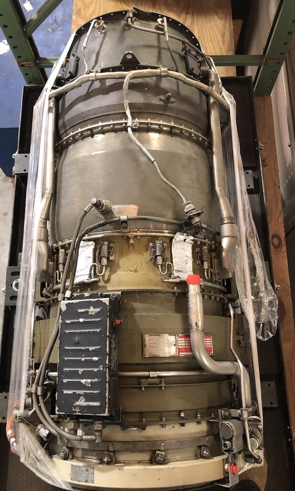 General Electric CJ610-8A Jet Engine Turbine CJ610 Log Books Included ...