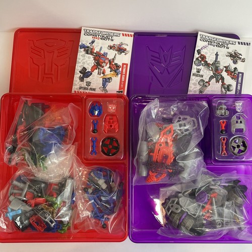 Transformers Construct Bots Megatron & Optimus Prime OPEN BOX Hasbro ...