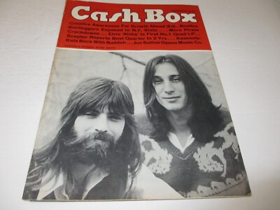 LOGGINS & MESSINA Cash Box magazine May 5 1973 MARC BOLAN Pink Floyd ...