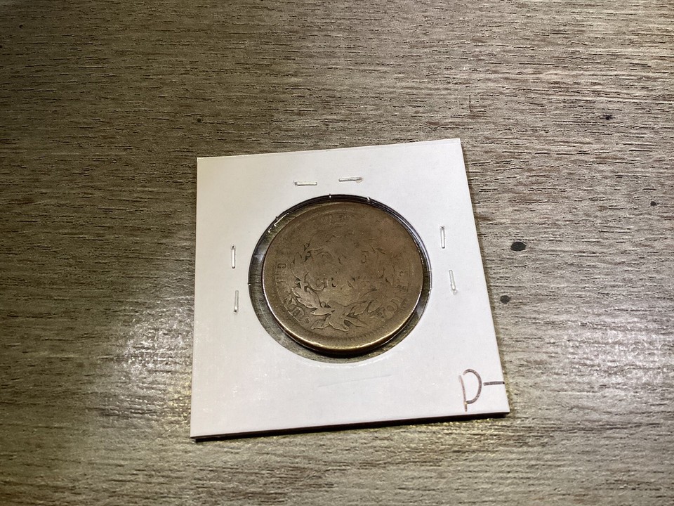 1845 Braided Hair Large Cent 180 Year Old U.S. Copper Coin-090923-67 | eBay