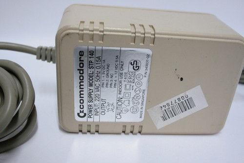 COMMODORE 1541-II 2 ALIMENTATORE POWER SUPPLY MODEL STP 140 220Vol ITA ...