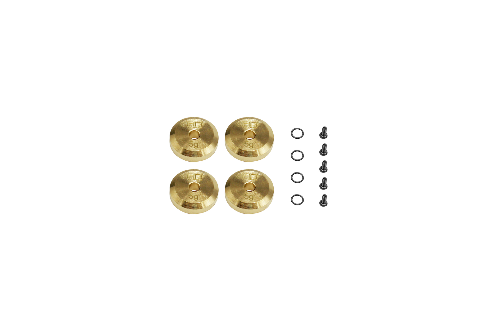 Hot Racing Axial SCX24 +4mm Steel Axles BRASS WEIGHT scx 24 SXTF2604H ...