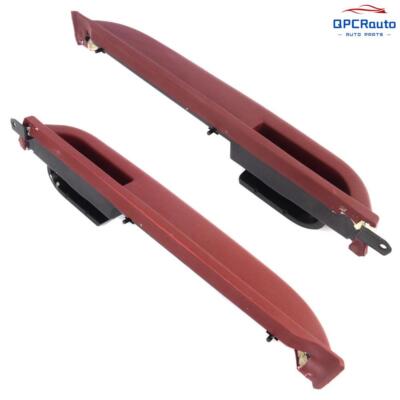 2X Front LH RH Door Armrest Red Fit For 1990-94 Chevrolet GMC C/K 1500 ...
