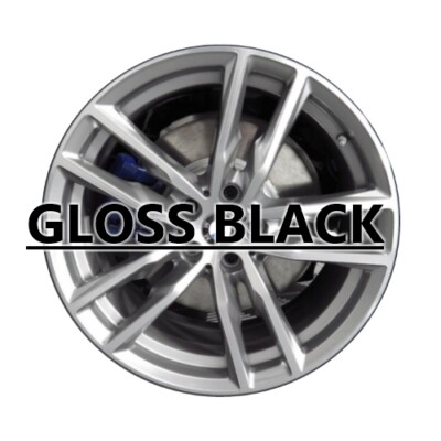 BMW 19" Gloss Black OEM Rim Wheel 86350 36108010267 WHEEL | eBay