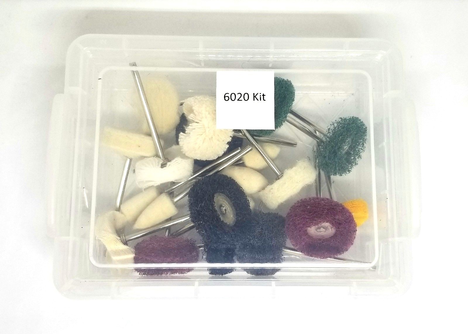 3/32" Deburring & Polishing Felt Bob Kit, Satin Finish, Muslin Buff ...