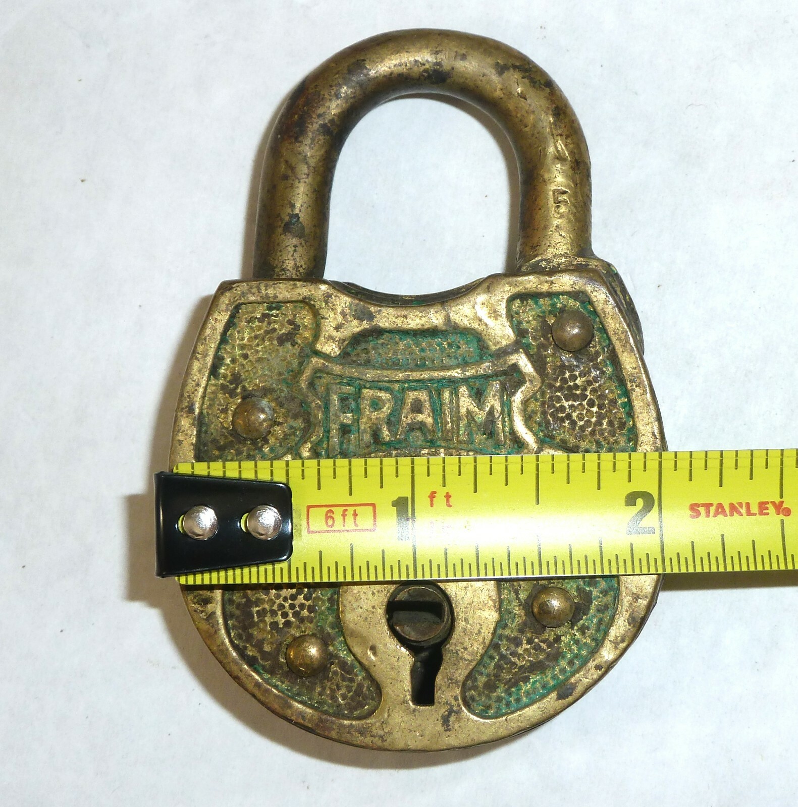 Vintage Old Fraim Padlock lock NO KEY 2" | eBay