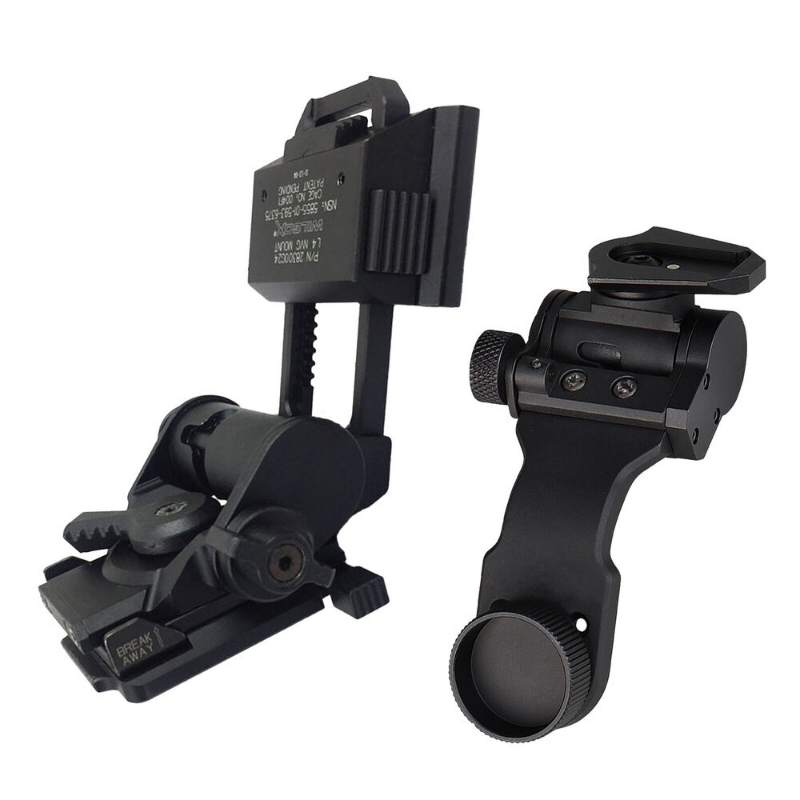 Metal L4G24 NVG Breakaway Mount W/J Arm For AN-PVS14 PVS-7 Dovetail ...