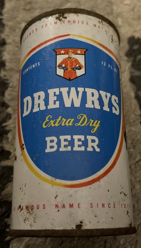 Drewrys Extra Dry flat top beer can, Mounty Chicago And South Bend | eBay