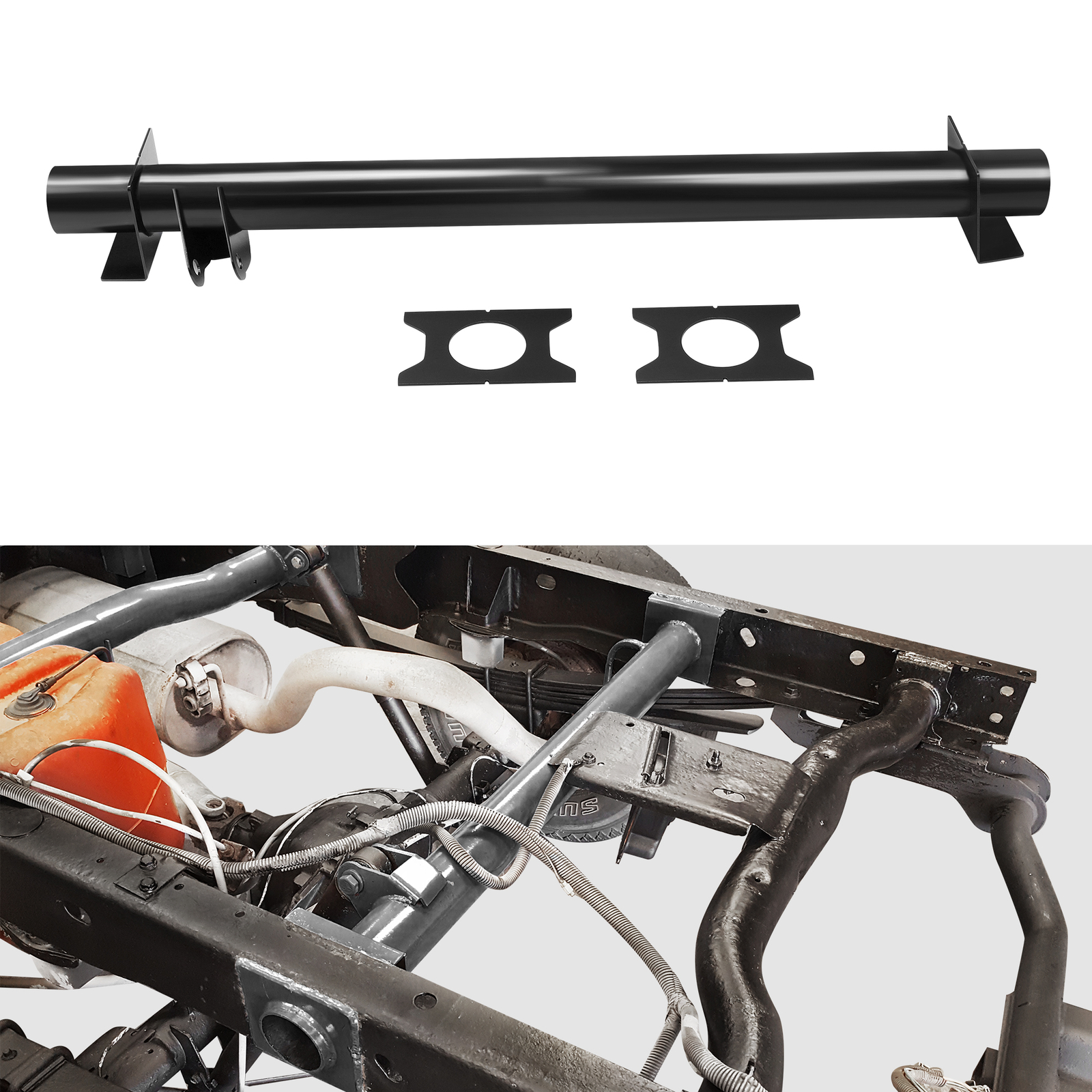 Rear Shock Mount Crossmember For 01-10 Chevy Silverado GMC Sierra ...