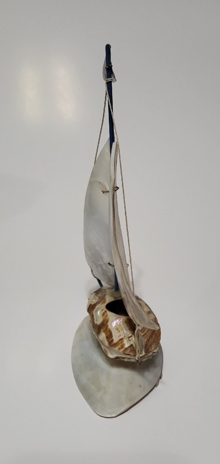 Japanese Kokeshi Doll Vtg Shell Ship Sail Boat Off-White KF263 | eBay