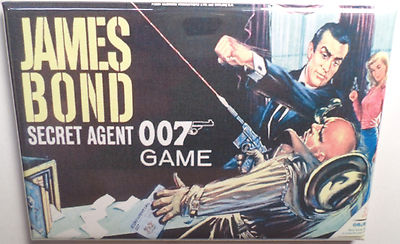 James Bond Board Game Box 2"x3" MAGNET Refrigerator Locker Retro | eBay