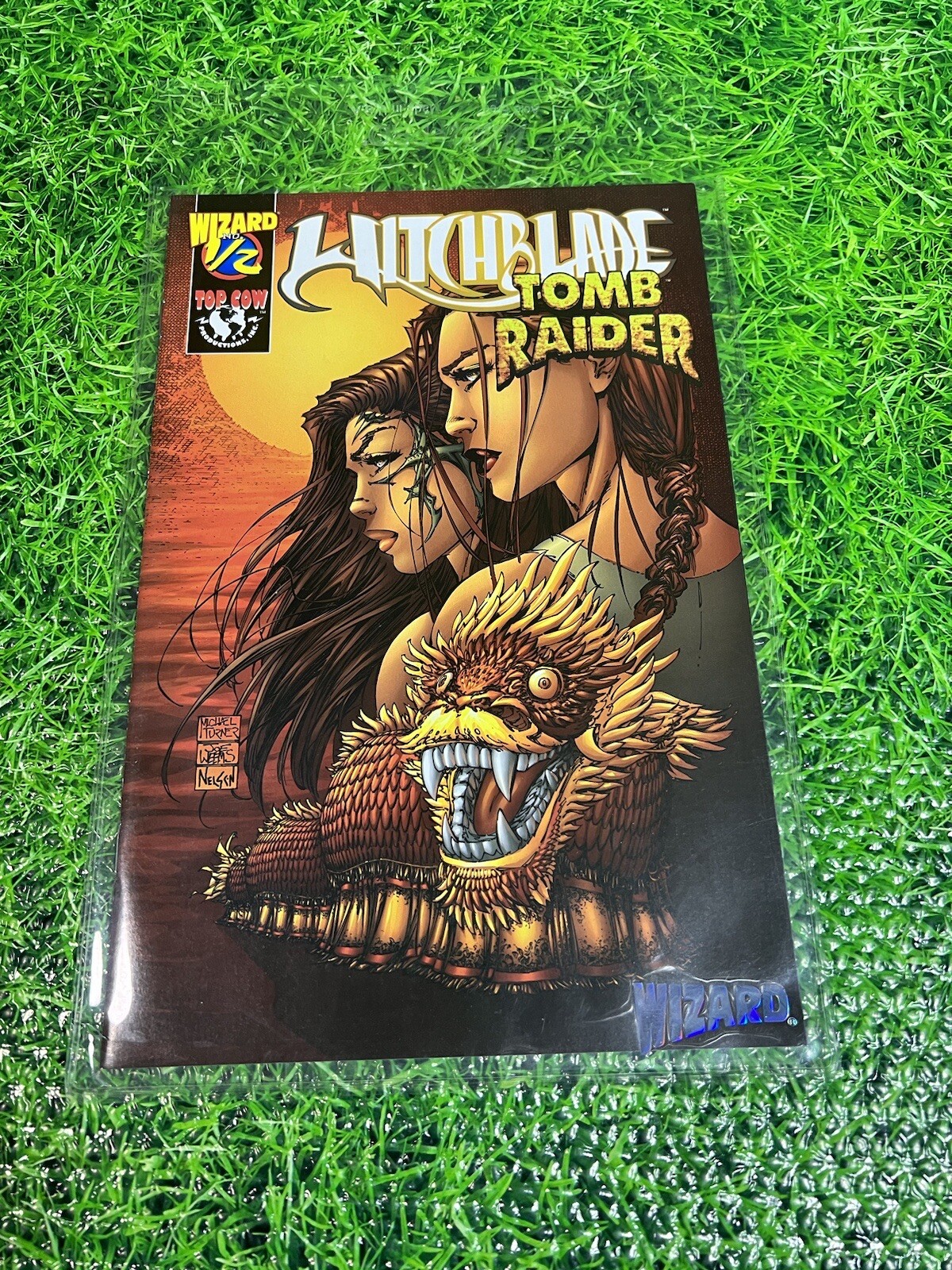WITCHBLADE-TOMB RAIDER #1/2 WIZARD TOP COW LIMITED EDITION W/COA | eBay