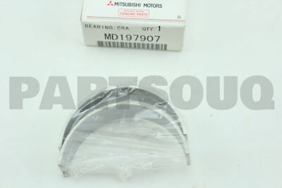 MD197907 Genuine Mitsubishi BEARING,CRANKSHAFT | eBay