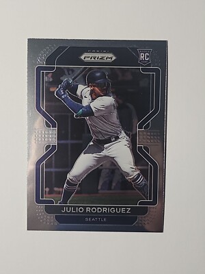2022 Panini Prizm Baseball Julio Rodriguez Rookie Card #40 Seattle ...