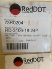 Red Dot Single Shaft Blower Motor 24V CCW - 73R0204 | eBay