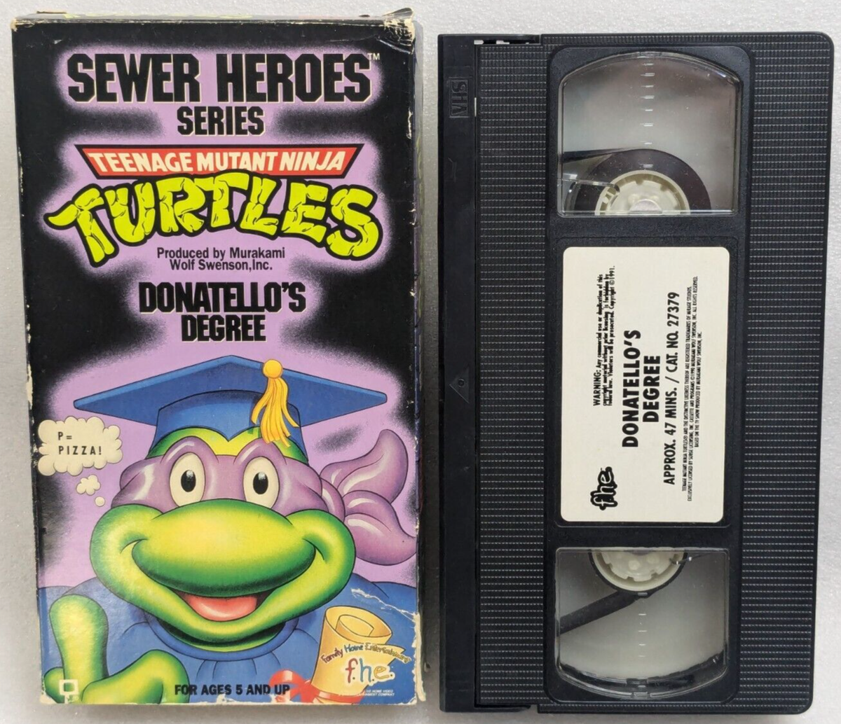 Tmnt Sewer Heroes Series Vhs 90s Teenage Mutant Ninja Turtles VHS
