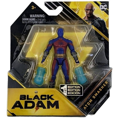 Spin Master DC Movie Black Adam Atom Smasher 4” Figure 1st Edition NEW ...