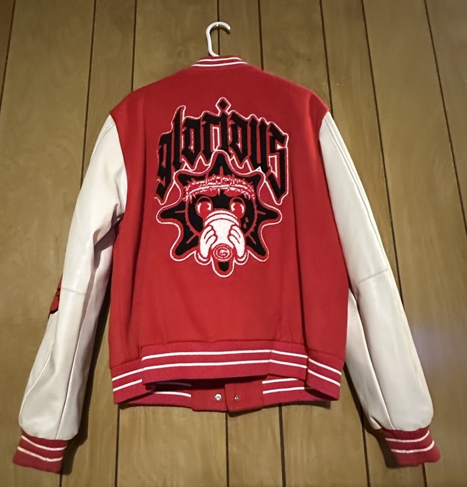 Glo Gang Worldwide Varsity Bomber Jacket Size Large | eBay UK