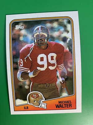 1988 Topps Michael Walter RC #49 San Francisco 49ers | eBay