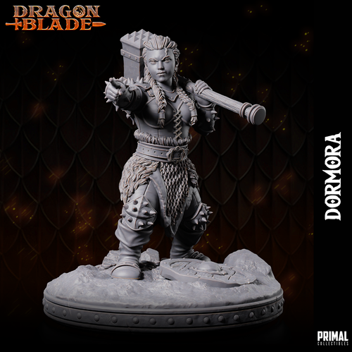 Female Chaos Dwarf | Primal Collectibles | Compatible with D&D/AoS ...