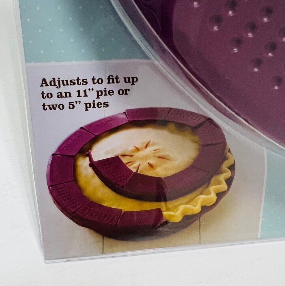 Silicone Pie Crust Shield, Adjustable Pie Protector, Good Cook Sweet ...