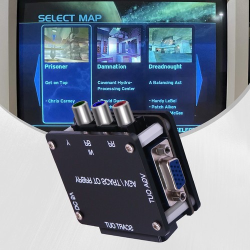 Component YPbPr to RGBS/VGA Converter for Retro Game Console/Set-top ...