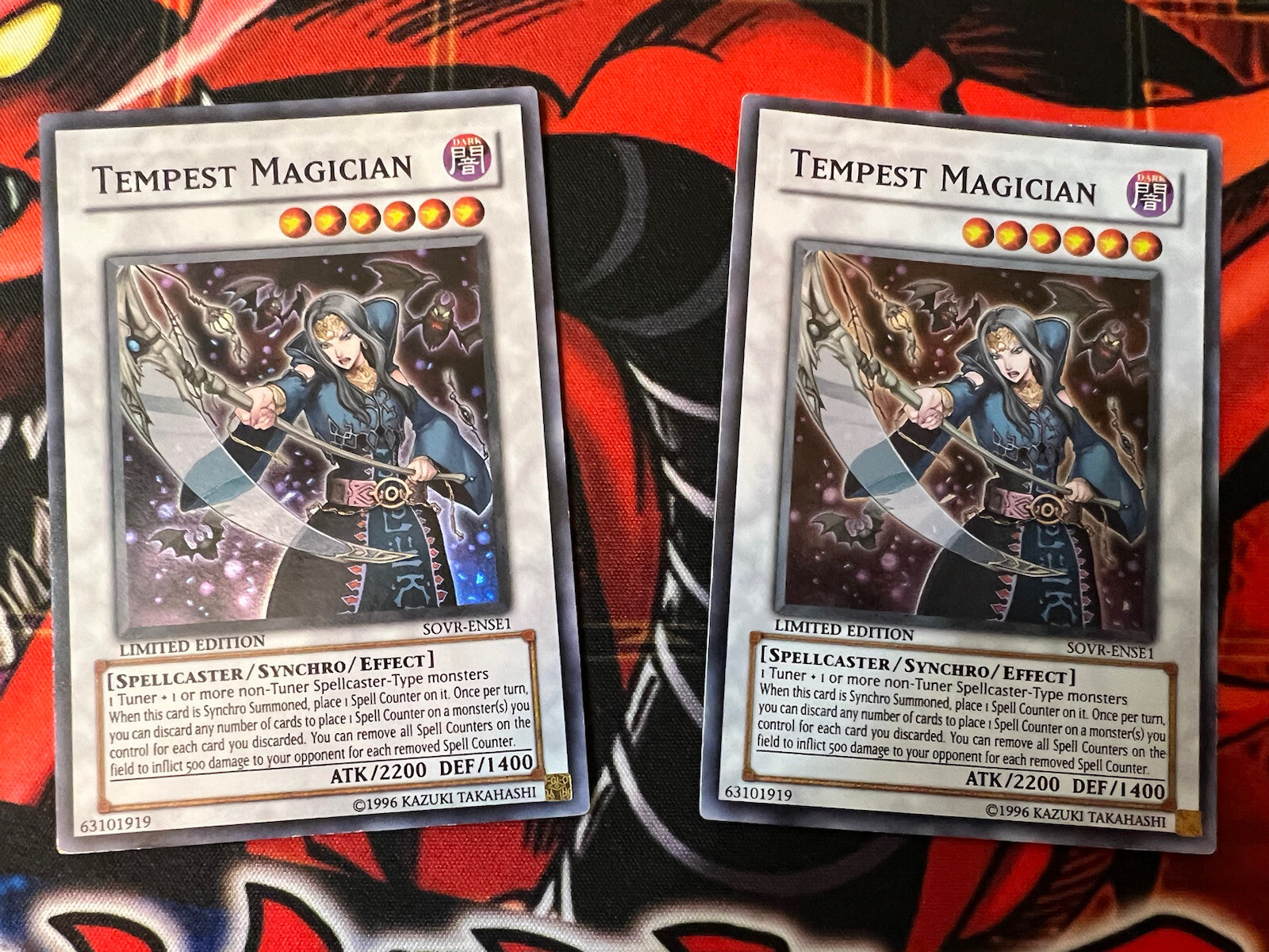 2x Yu-Gi-Oh! TCG Tempest Magician Stardust Overdrive: Special Edition ...