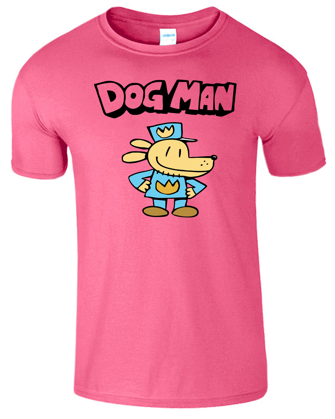 Captain DogMan Kids Gift Tshirt Costume Book day Lover Top Tee Adults T ...