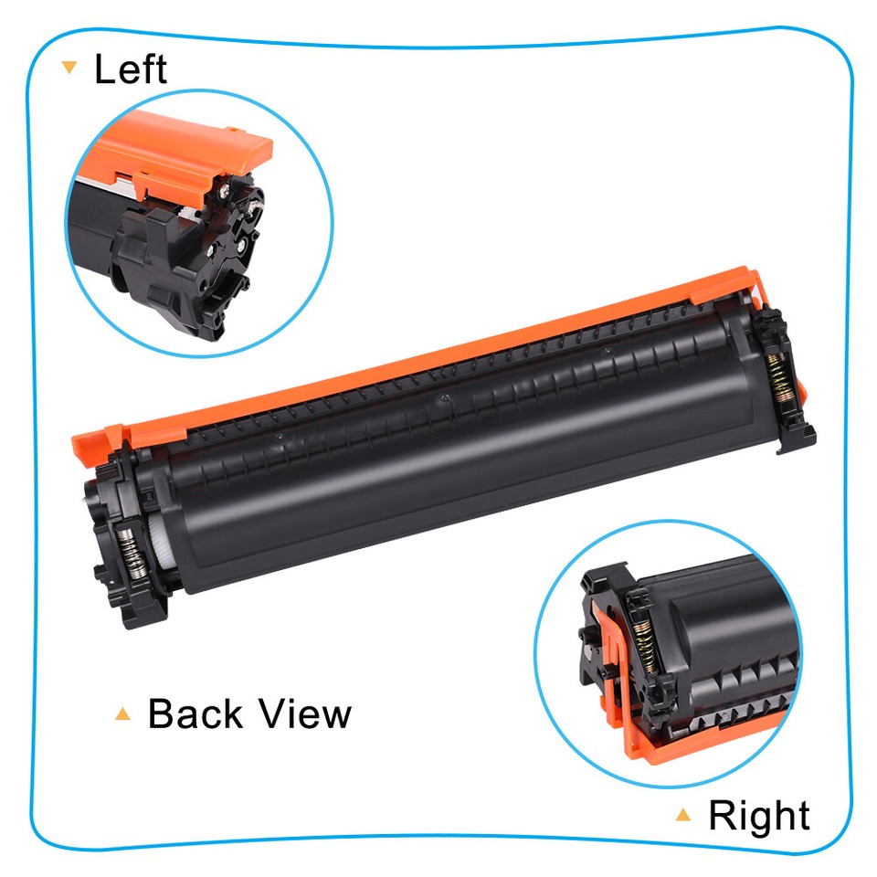 4PK CF217A 17A Toner Cartridge for HP LaserJet Pro M102w M102a MFP ...