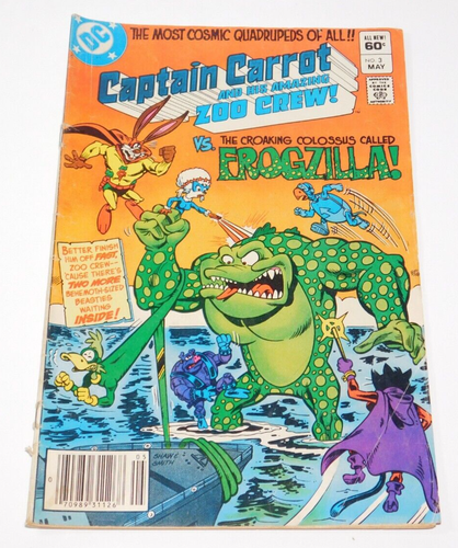 Captain Carrot and his Amazing Zoo Crew #3 1982 DC Comic Bronze Age ...