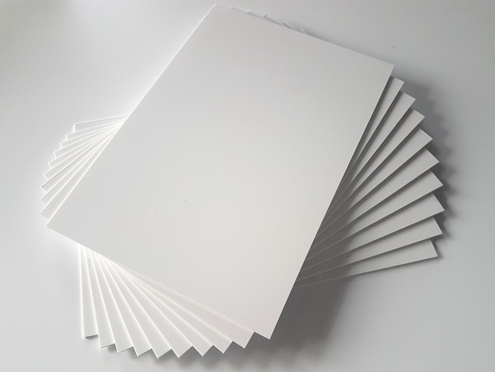 Styrene Plasticard White Matt/Gloss High Impact Polystyrene 1mm to 3mm ...