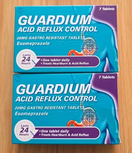 GUARDIUM Tablets Heartburn and Acid Reflux Control by Gaviscon, Pack of ...