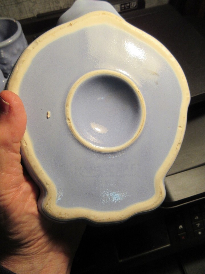 Baby Food Warmer Divided Dish Blue Clown Design 40’s Hankscraft Madison ...