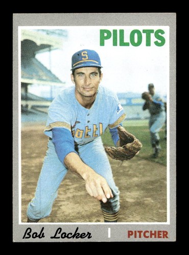 1970 Topps #249 Bob Locker Pilots EX+ *F7 | eBay