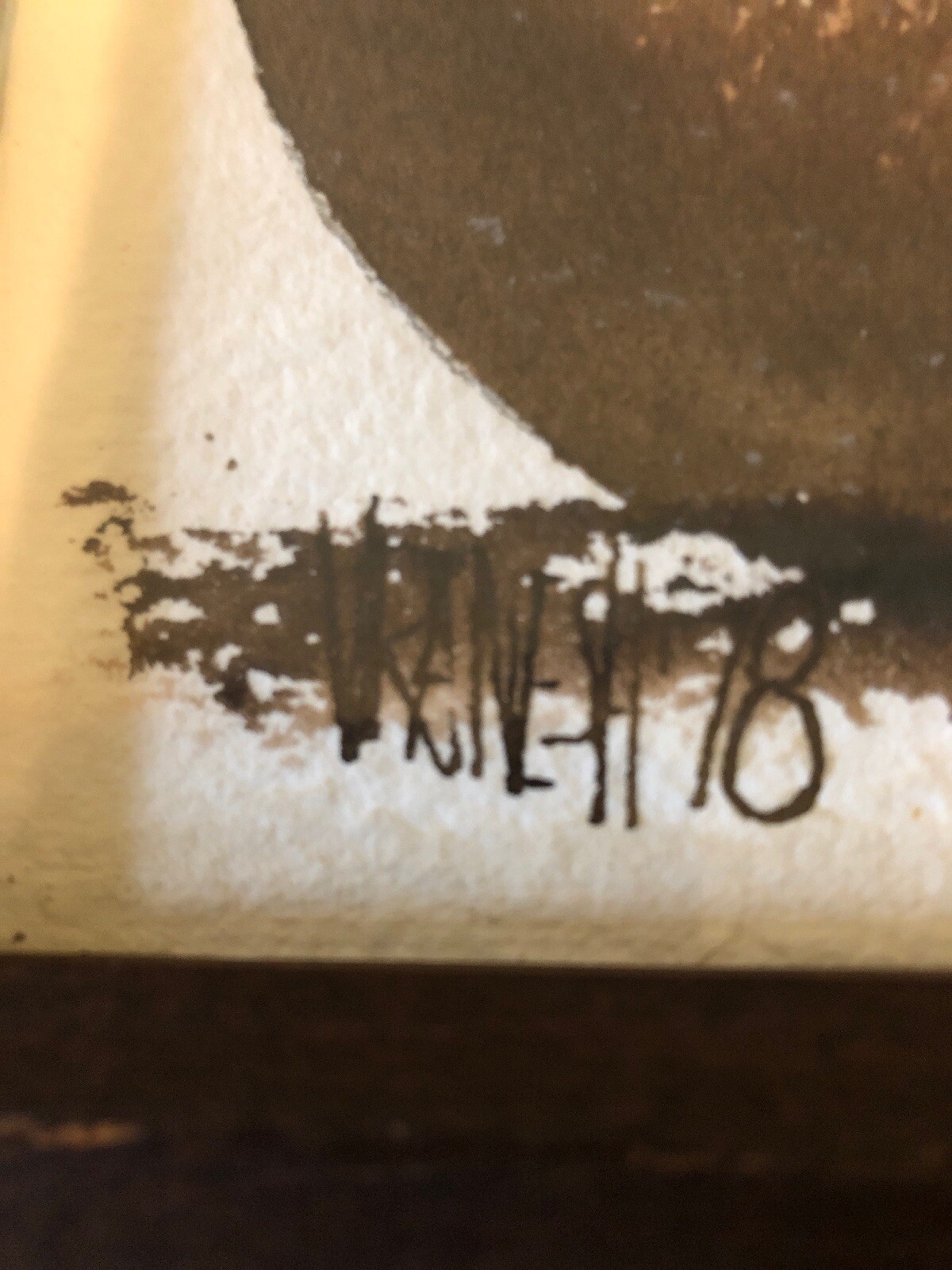 Original Mark Vranesh Watercolor Painting 1978 6" By 6" | eBay