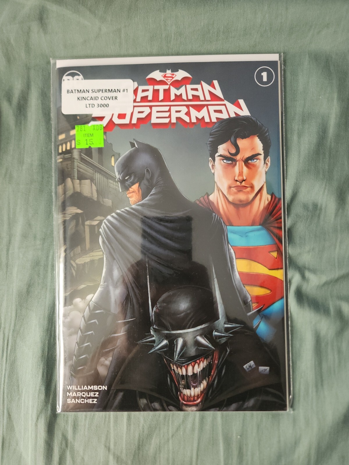 BATMAN SUPERMAN 1 RYAN KINCAID BATMAN TRADE DRESS VARIANT | eBay