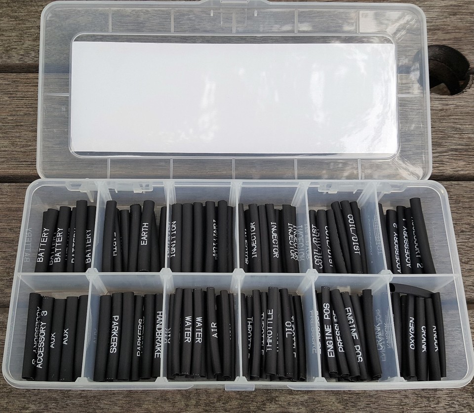 Wiring Labels : 2 KITS Heatshrink VALUE PACK! | eBay