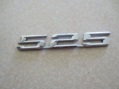 Original BMW 525 car badge / emblem -- --- | eBay