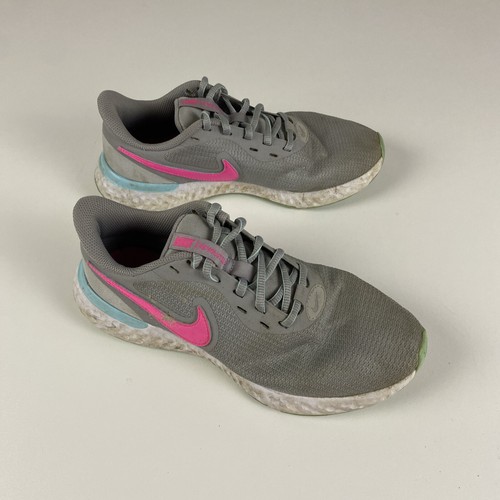 Nike Womens Revolution 5 EXT CZ8590-003 Gray Running Shoes Sneakers ...