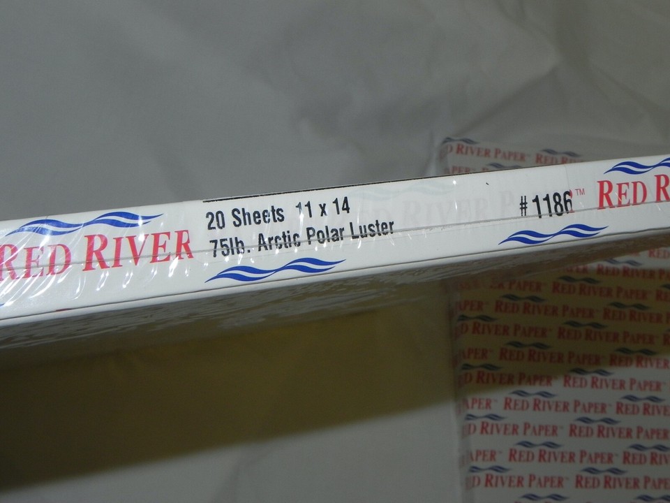 3 New Sealed Red River Paper Sizes 11 x 14 11 x 17 13 x 19 1186, 1188 ...