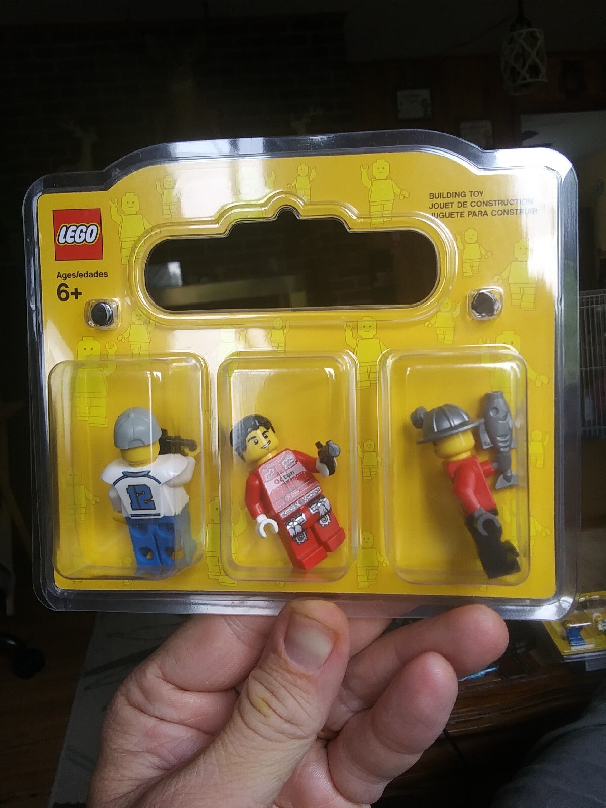Lego Minifigure 3 Pack - 852766 Item 4570203 NEW In Sealed Package ...