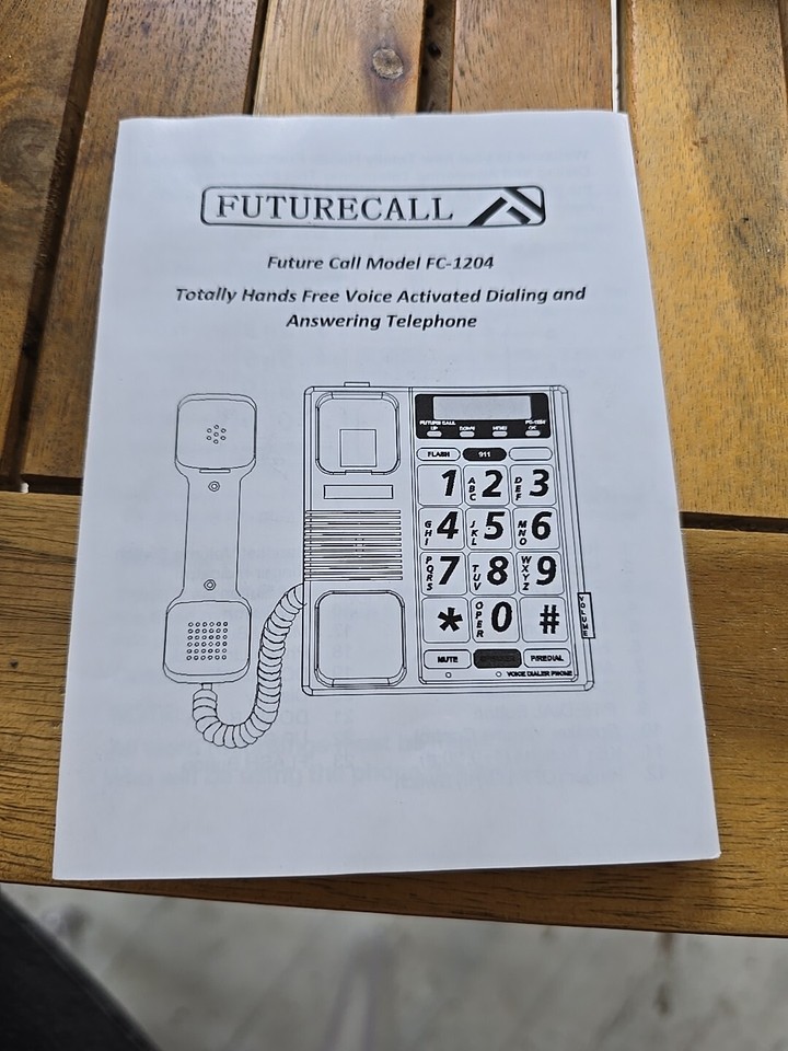 Handsfree Totally Voice Activated Telephone - Dial With Voice Commands ...