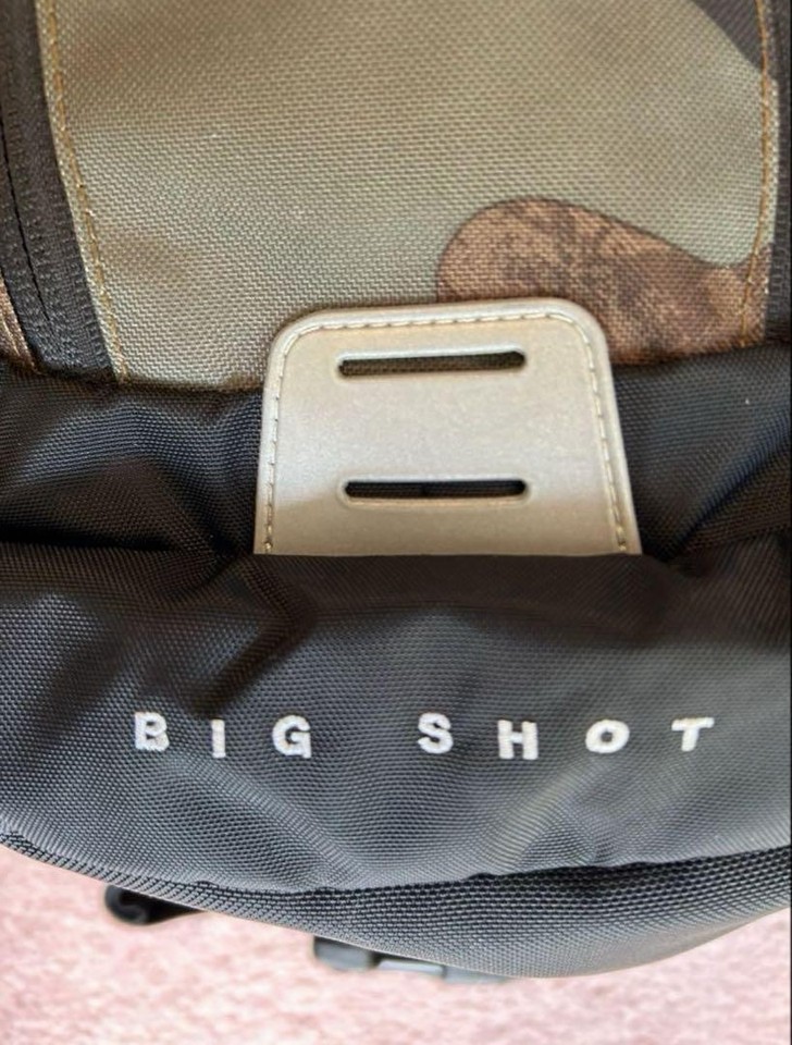 The North Face Big Shot Backpack Camouflage Embroidered Logo Used | eBay