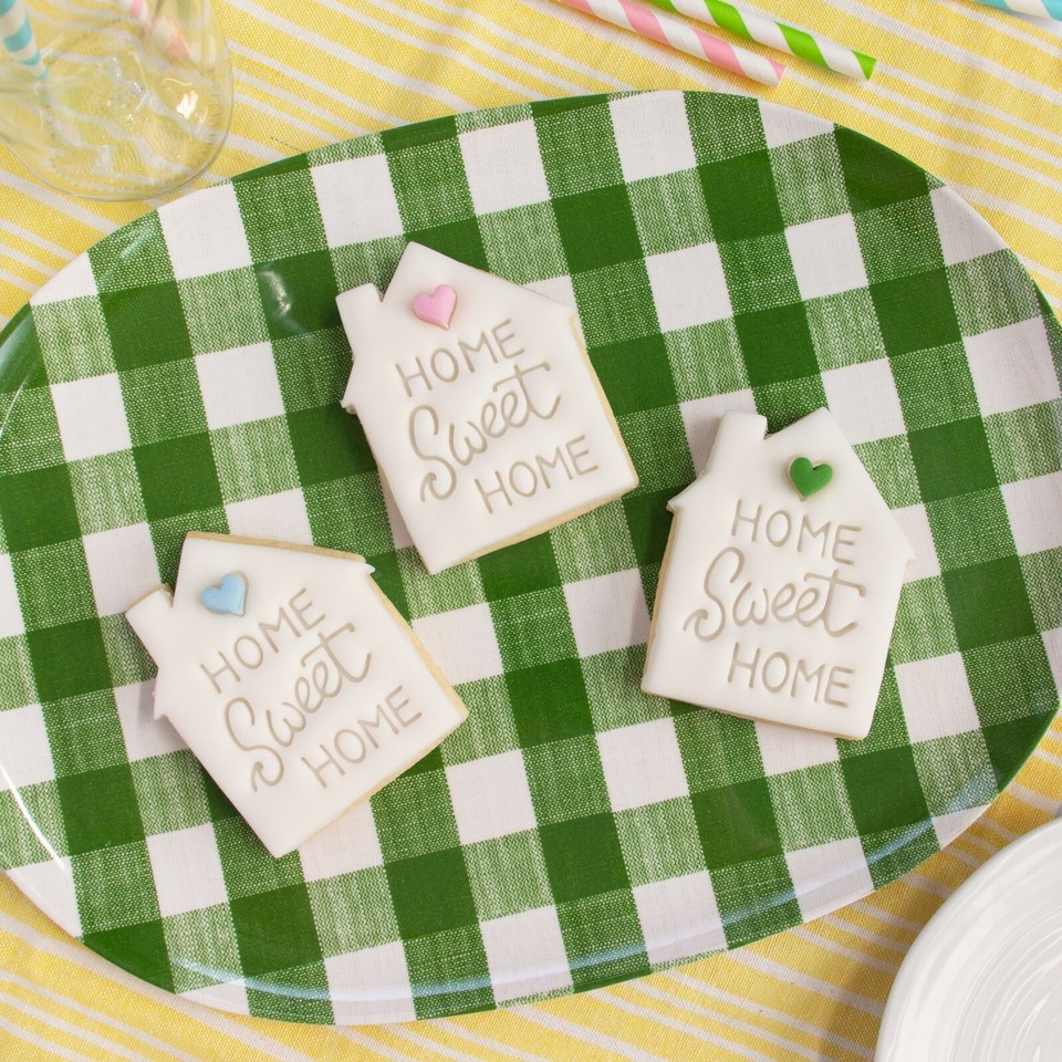 Home Sweet Home cookie cutter | housewarming house welcome party heart ...