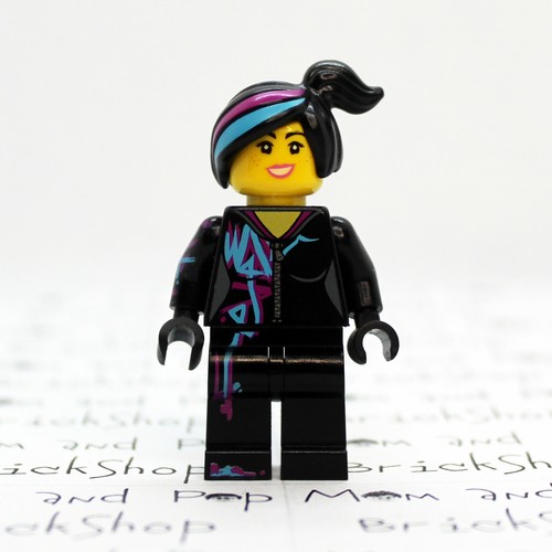 The LEGO Movie 2 Lucy Wyldstyle Minifigure with Smile / Angry Face | eBay
