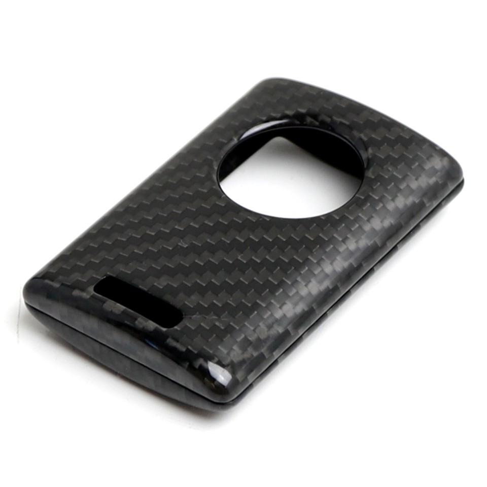 Real Black Carbon Fiber Key Fob Cover For Chevy C7 Corvette Stingray ...