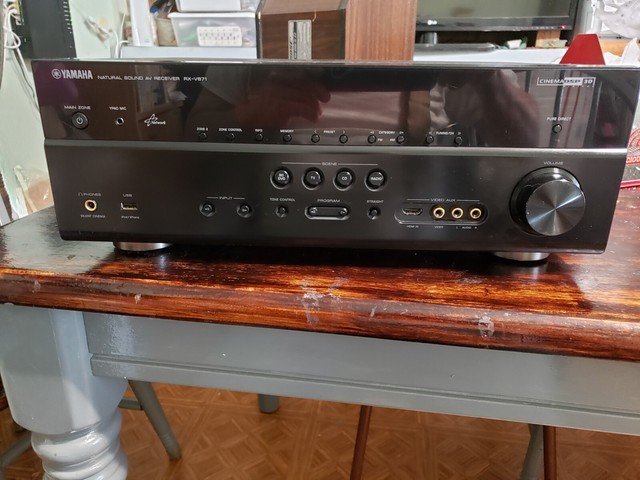 Yamaha RX V671 7.1 Channel 90 Watt Receiver for sale online | eBay