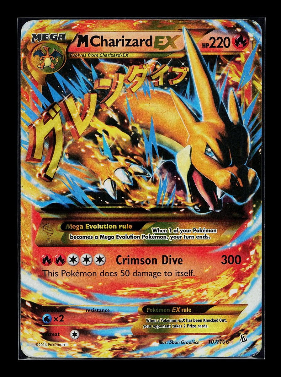 Mega Charizard Y Ex Card